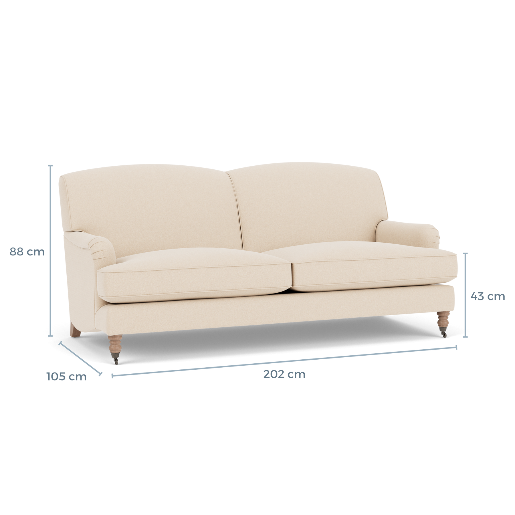 Neptune Olivia 3 Seater Sofa – Hunters Furniture