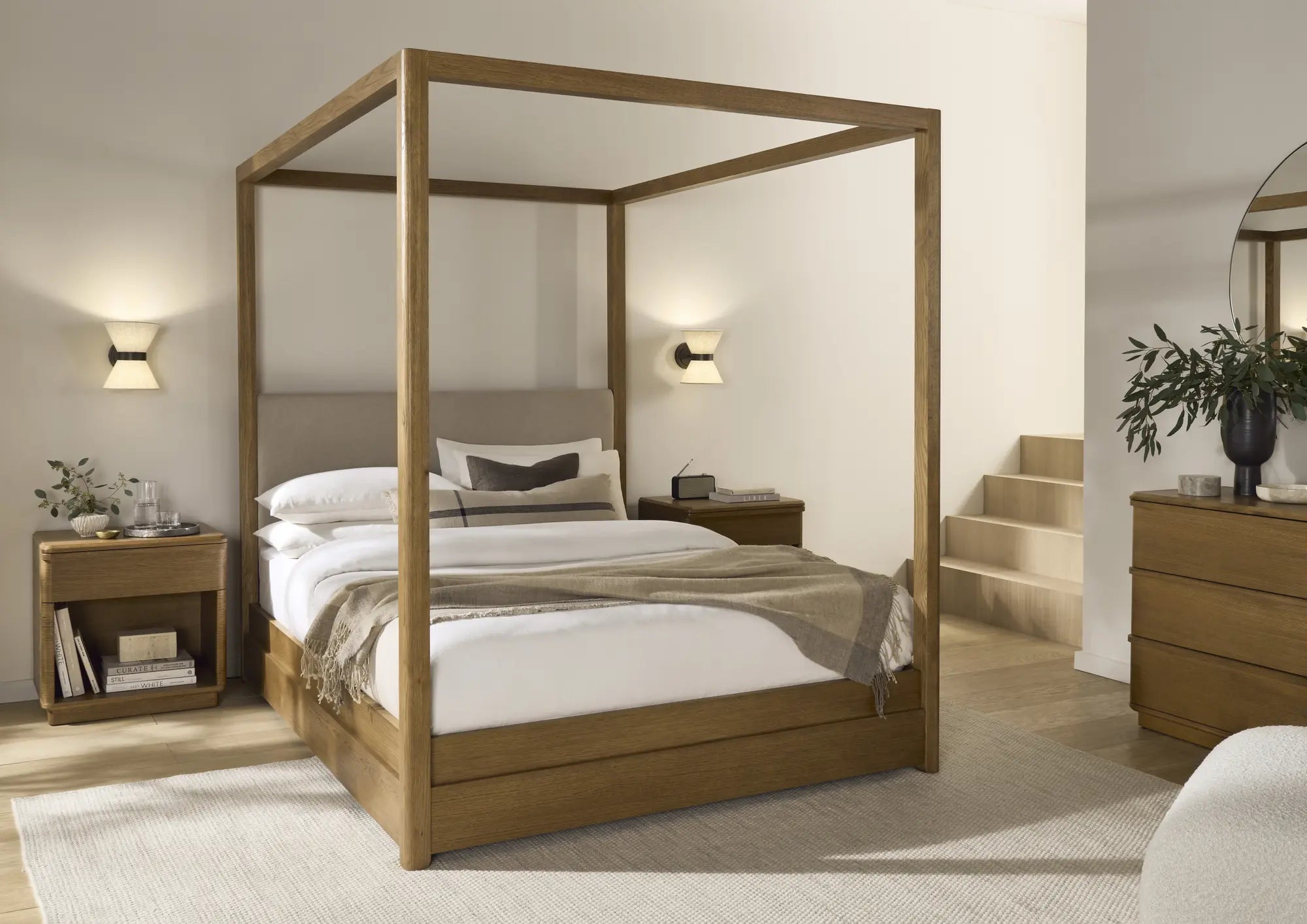 Maddox Four Poster Bed – Hunters Furniture