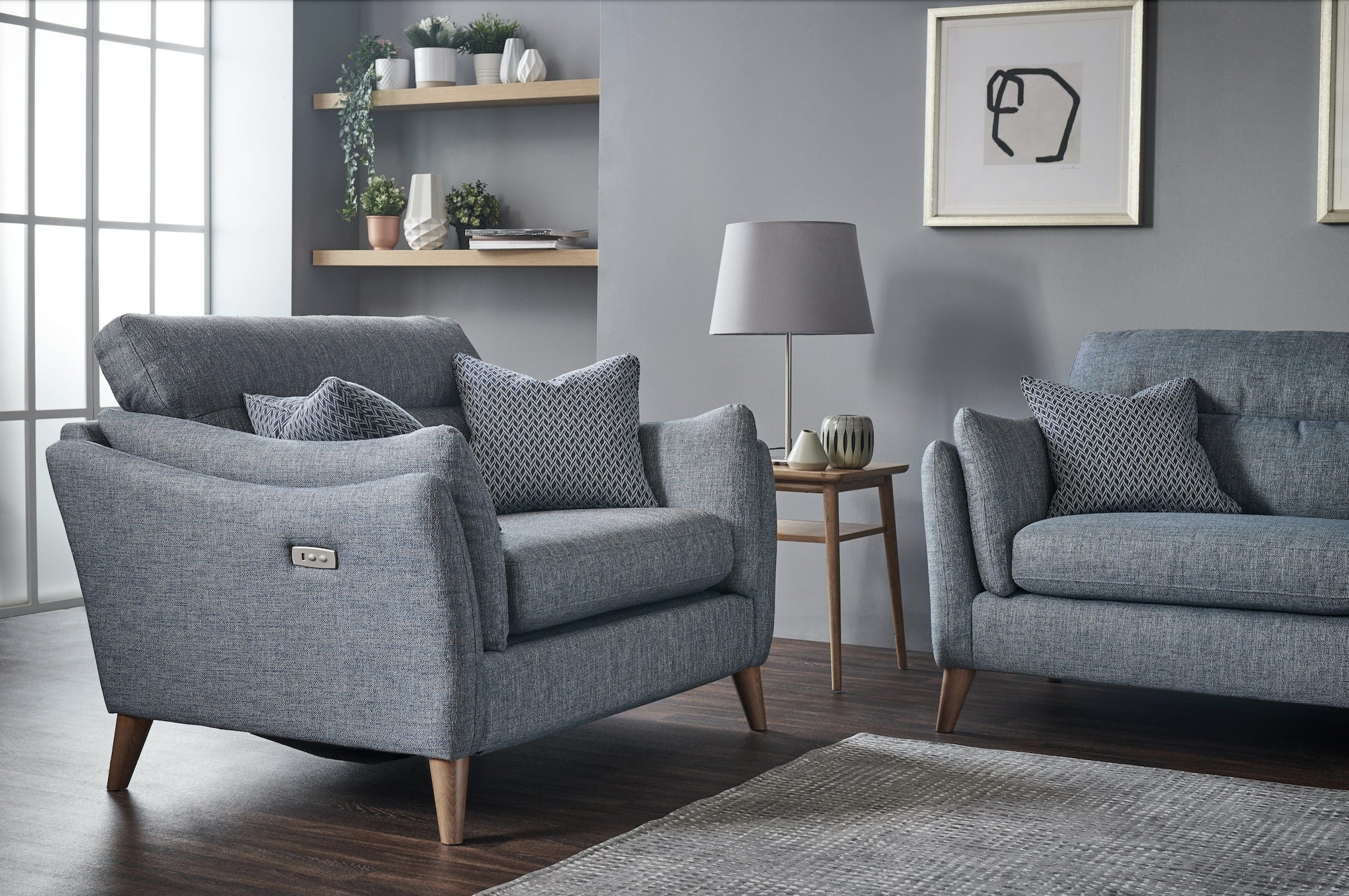 Rydal Cuddler Sofa | Luxury Sofas | Hunters Furniture Derby