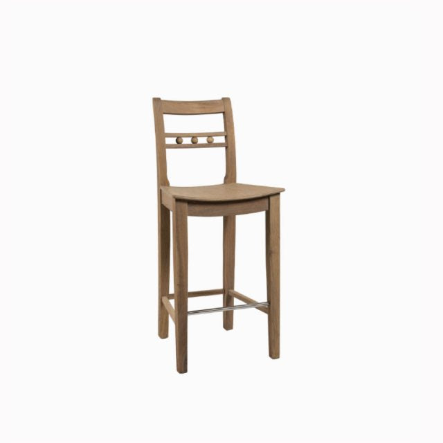 Neptune Suffolk Seasoned Oak Bar Stool Hunters Furniture